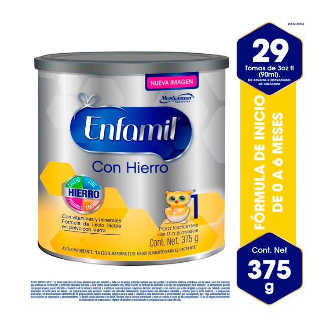 Fórmula Infantil Enfamil Premium Promental Etapa 1 – Lata de 375g ...